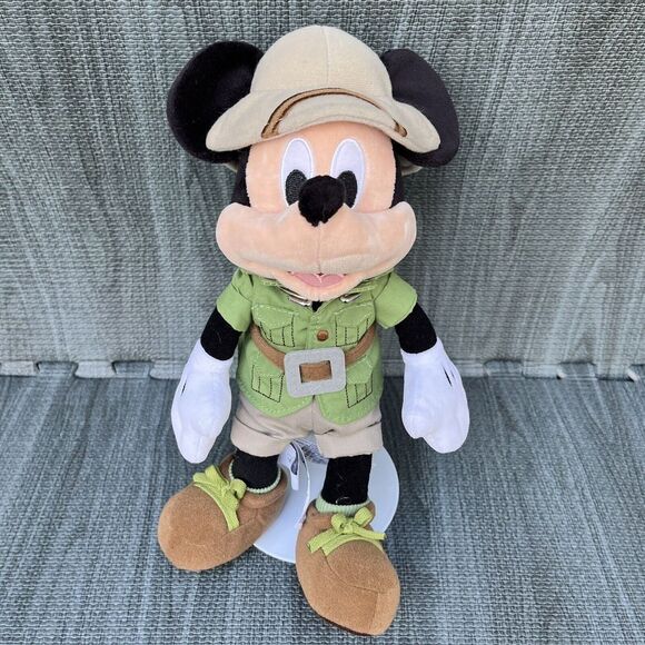 Disney Small Pets Safari Mickey Mouse Stuffed Animal Jungle Disney